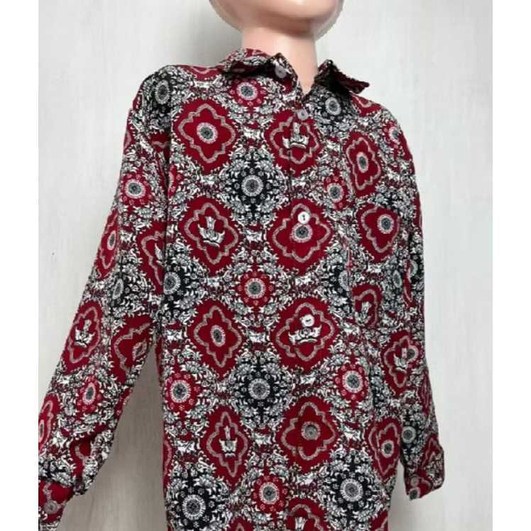 Jual BAJU BATIK MERAH SERAGAM SEKOLAH SD LENGAN PANJANG SERAGAM NEGRI ...