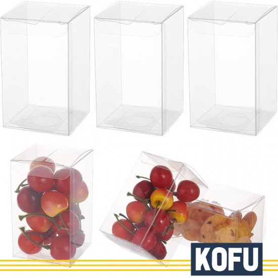 Jual 5x5x10 Kotak Mika Transparan / Box Mika Bening / Mika boxes ...