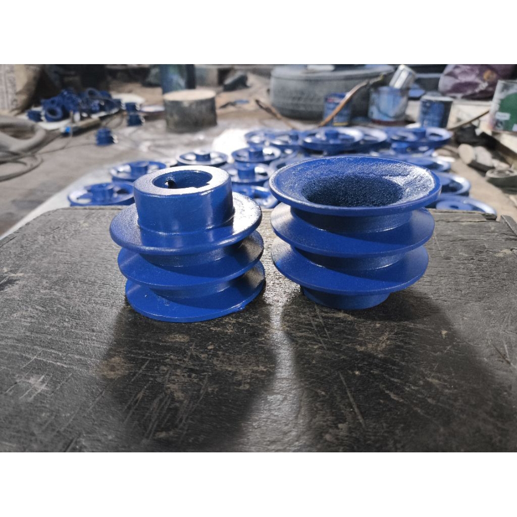 Jual PULLEY B2 3 INCH BESI COR | Shopee Indonesia