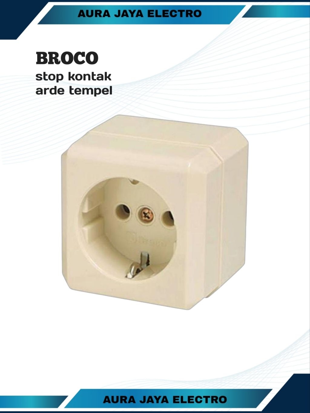 Jual broco stop kontak arde tempel broco OB berkualitas | Shopee Indonesia