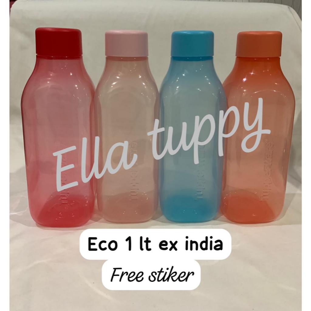 Jual Botol Minum Square / Kotak Neon 1L Tutup Flip Limited Edition ...