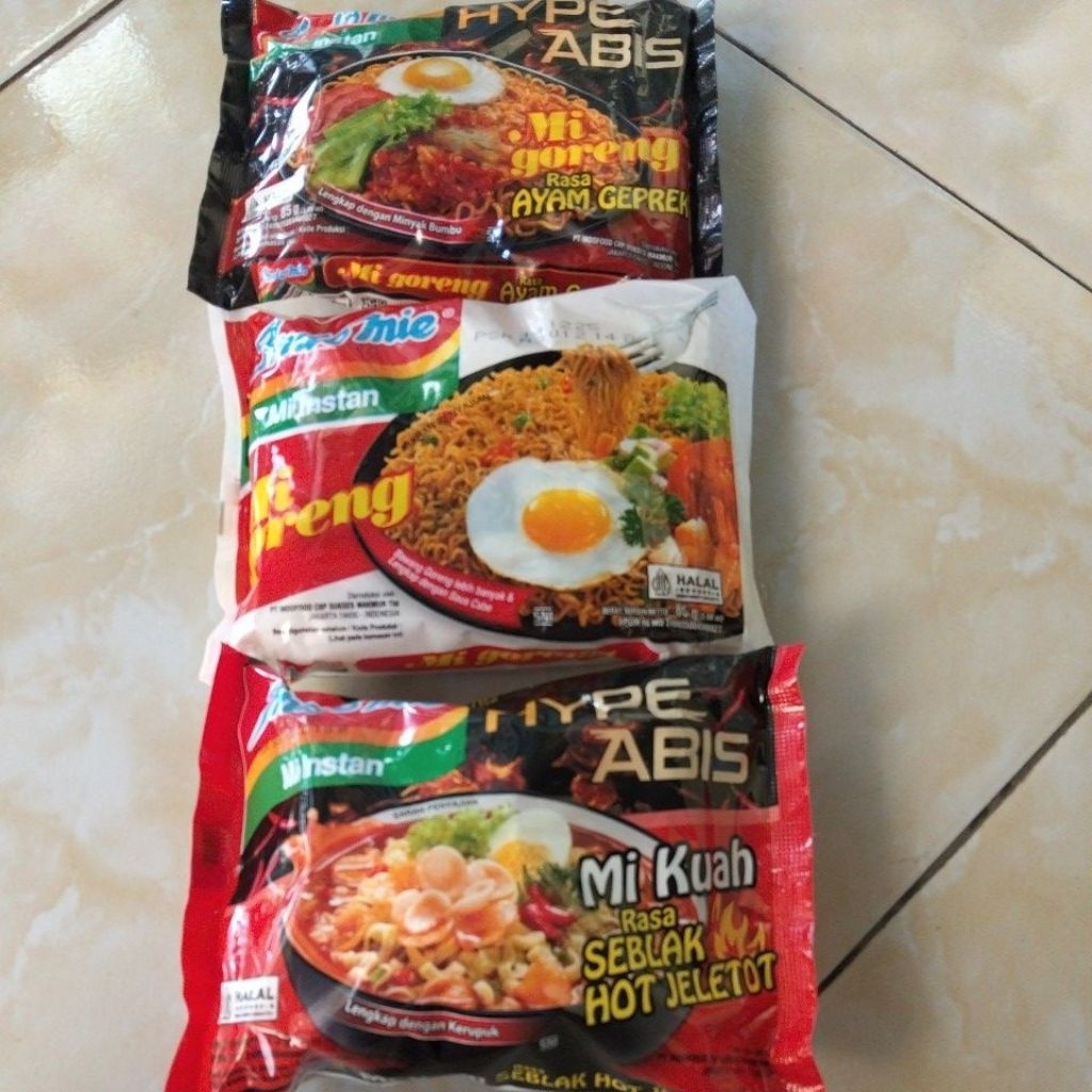 Jual Bundle Indomie 3 bungkus (Seblak,Goreng,ayam geprek) | Shopee ...