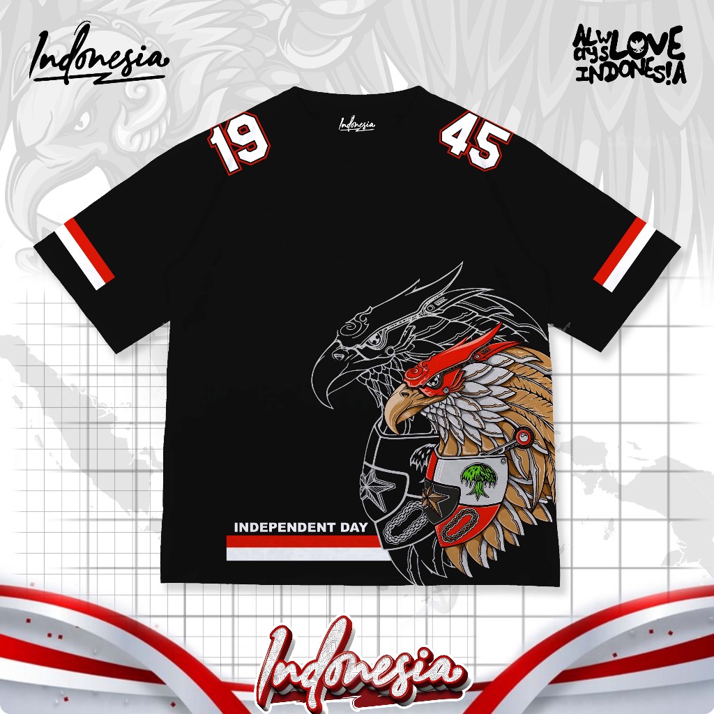 Jual DEJAVA KAOS INDONESIA MERAH PUTIH - INDEPENDENCE DAY I Kaos 17 Agustus 2025 - Tshirt ...