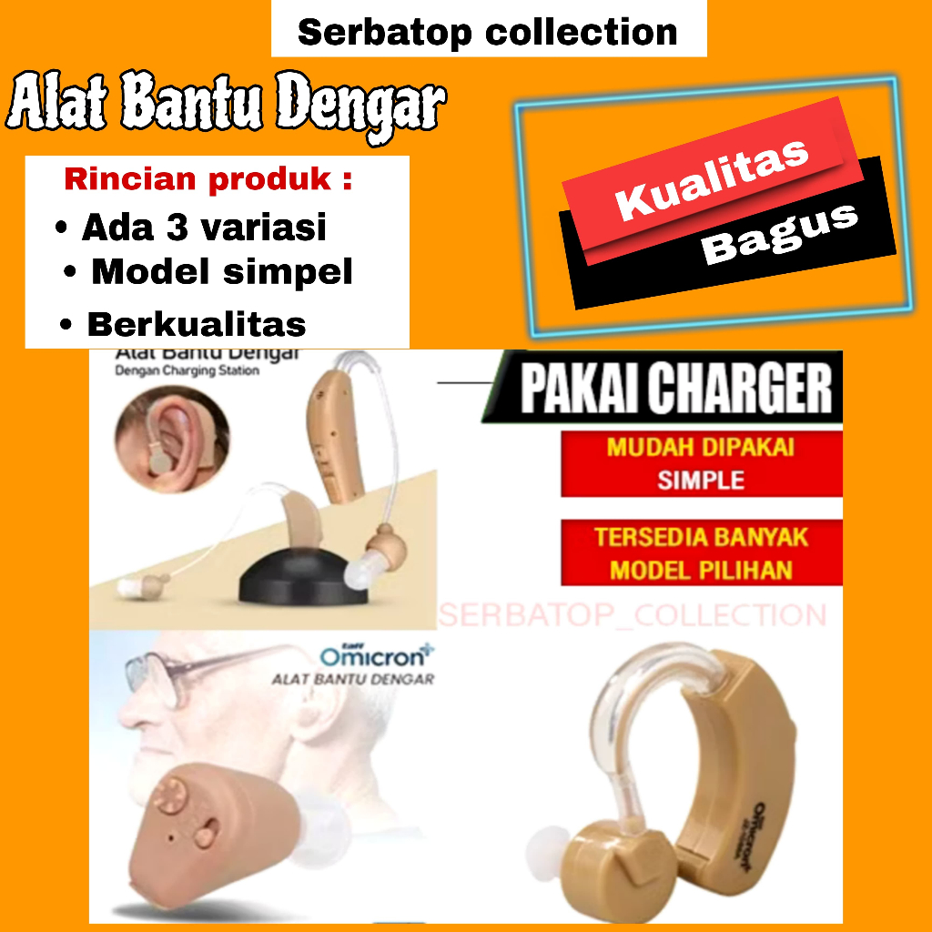 Jual Alat Bantu Pendengaran Telinga Orang Tua Original Tuli alat bantu dengar orang tua original ...