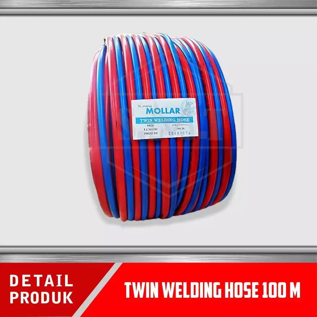 Jual Selang Las Double MOLLAR Panjang 100 Meter | Shopee Indonesia