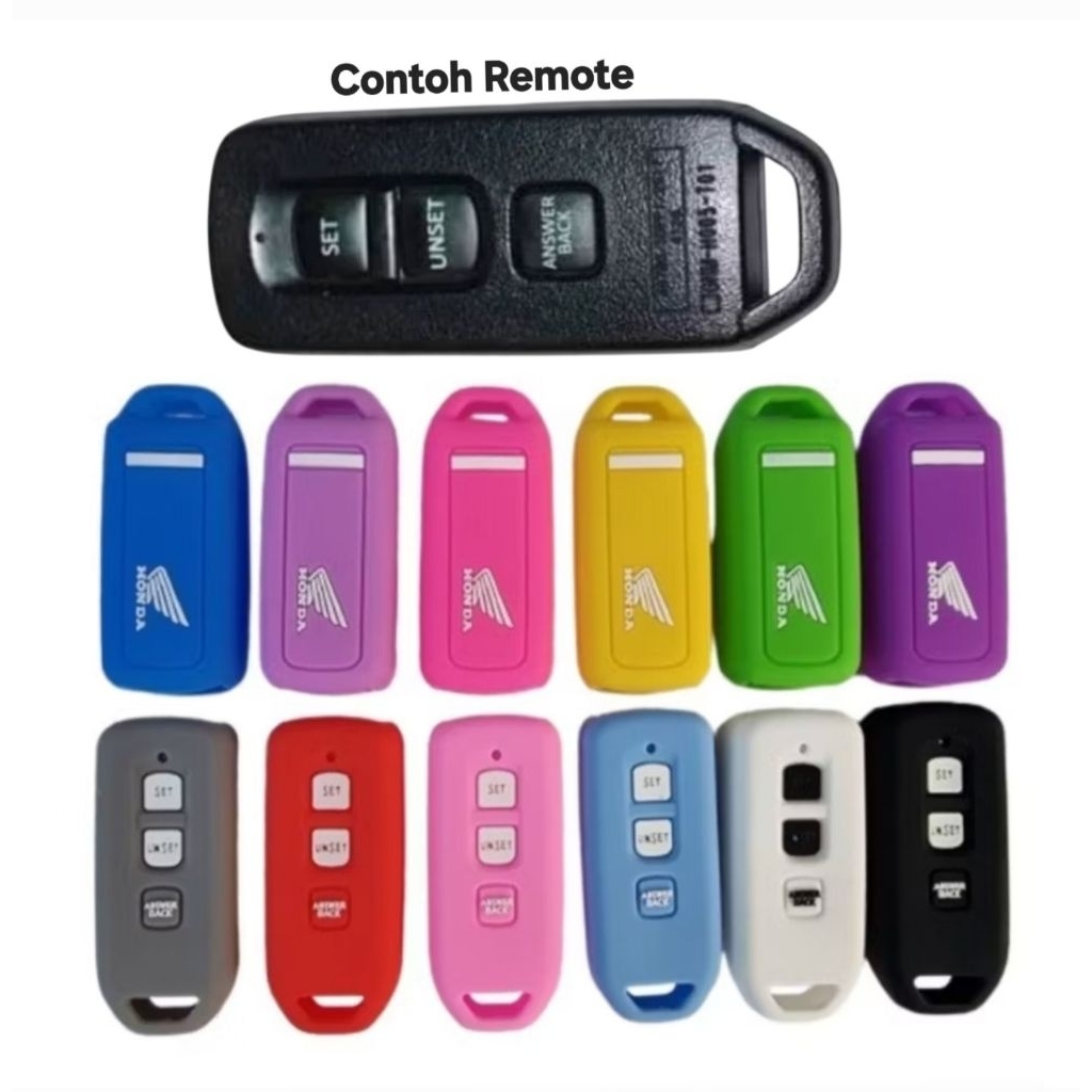 Jual Silikon Case Kunci Remote Motor Honda Scoppy Vario Sarung Cover ...