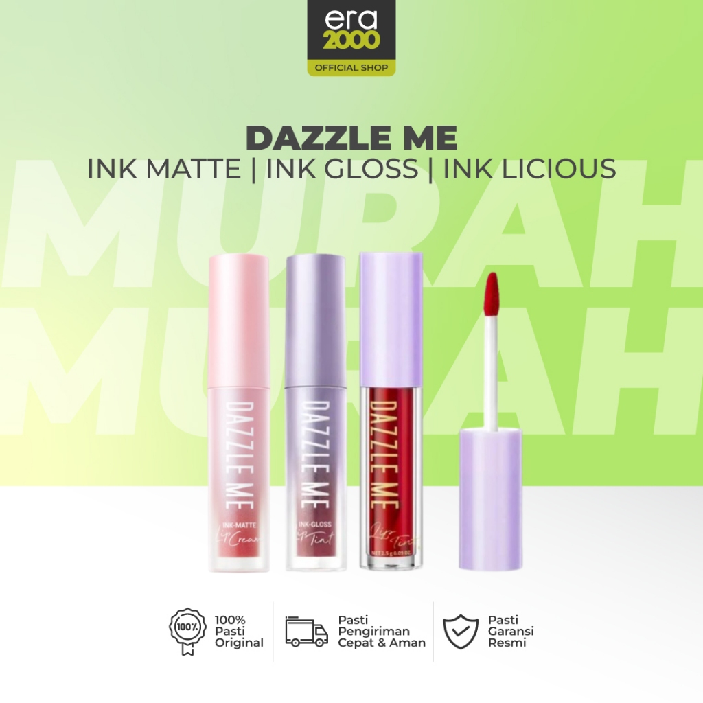 Jual Era 2000 - Dazzle Me Ink-Matte Ink-Gloss | Lip Tint Lip Cream ...