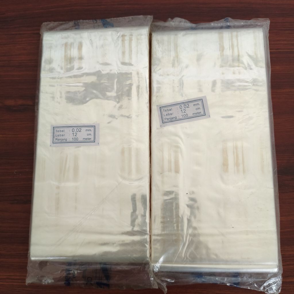 Jual Plastik PP Roll Merk Jet Tebal 0.02, Lebar 12cm, Panjang 100m ...