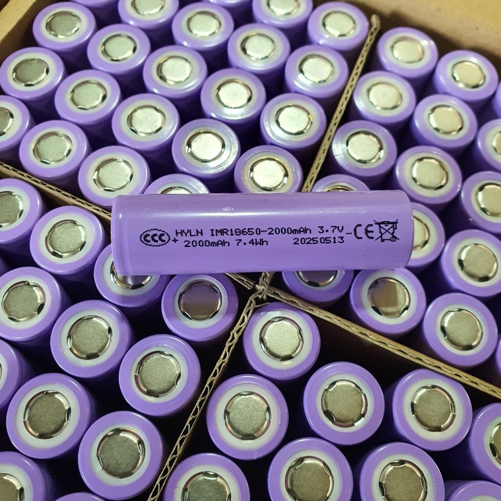 Jual Baterai battery 18650 Merek HYLN - 2000mAh (NEW) | Shopee Indonesia