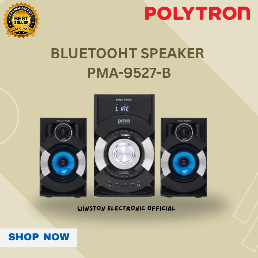 Jual Polytron Speaker Bluetooth Multimedia PMA 9527/B/PMA9527B/PMA9527 ...