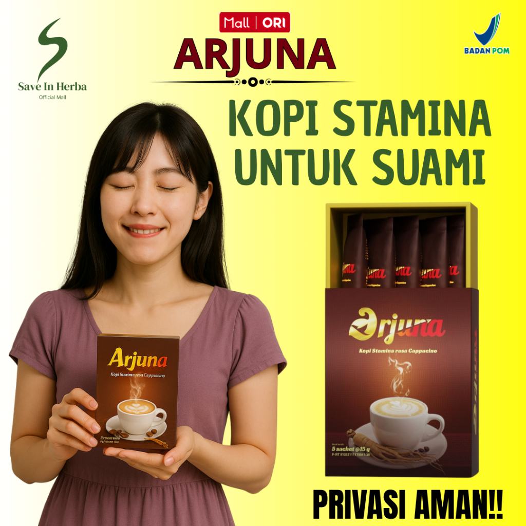 Jual Kopi Arjuna kopi kuat Tahan lama pria Energi penjaga stamina BPOM ...
