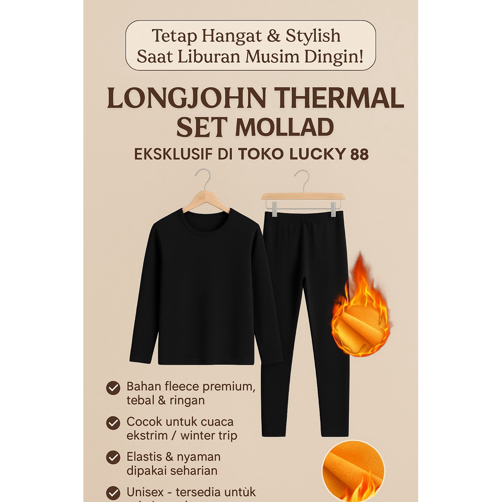 Jual MOLLAD ONE SET XQ8006 Piyama Thermal Longjohn Heattech MAN PRIA ...