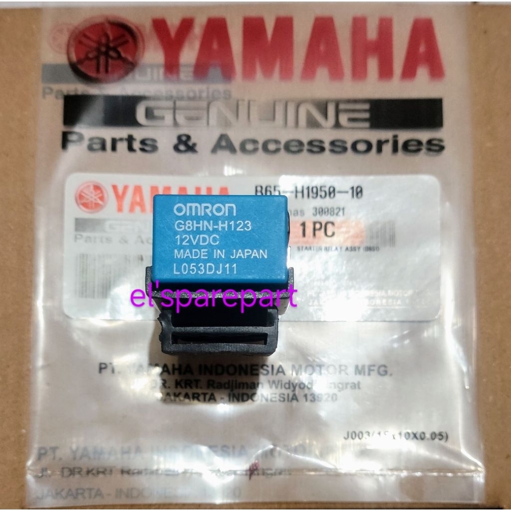 Jual bendik relay stater kaki 5 nmax new aerox lexi freego R15 v3 v4 ...