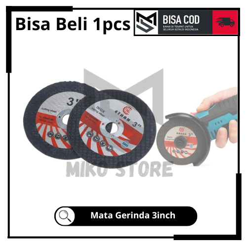 Jual Batu Pisau Gurinda 3 Inch Mata Gerinda Cordless 12v Pisau Potong ...