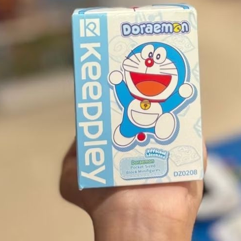 Jual NEW ORIGINAL keeppley doraemon pocket sized block mini figure baru ...