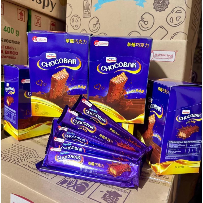 Jual Chocobar Big bar per box ( isi 20pcs ) | Shopee Indonesia