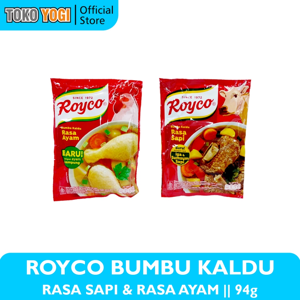 Jual ROYCO BUMBU KALDU AYAM & SAPI 94g | Shopee Indonesia