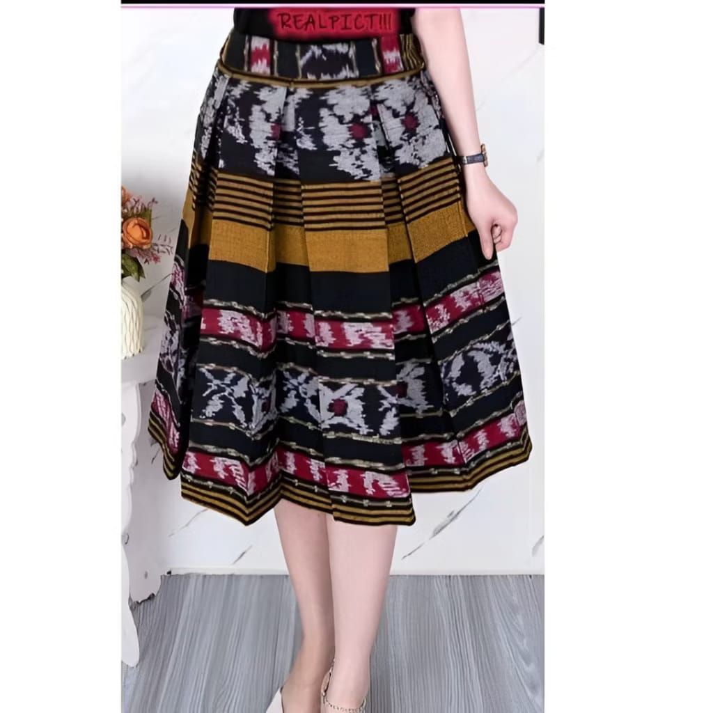 Jual ROK TENUN WIRU ROK TENUN KEKINIAN ROK MAYUNG ETNIC ROK KERJA ...