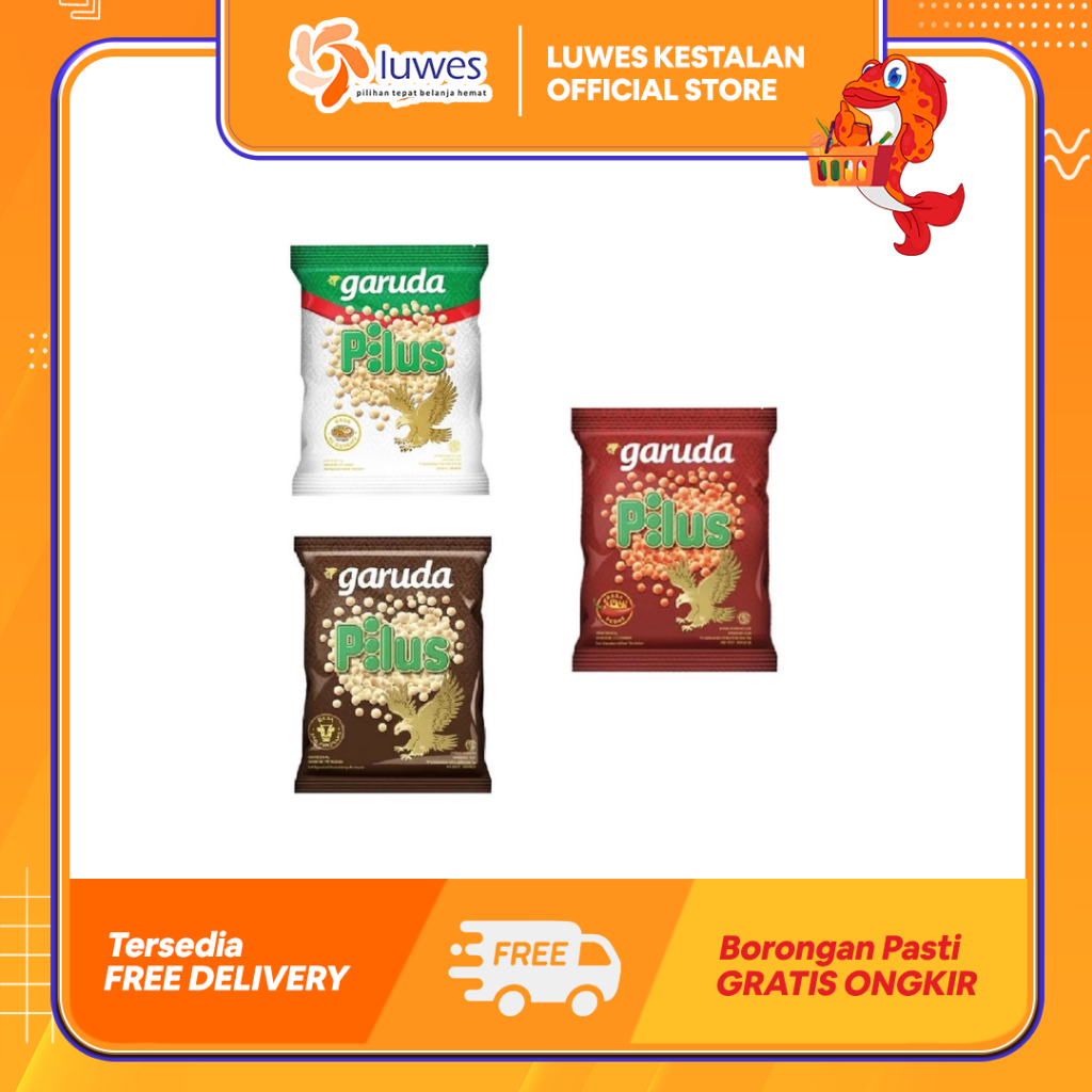 Jual Garuda Pilus Extra 20% Snack 80gr + 16gr Sapi Panggang / Pedas ...