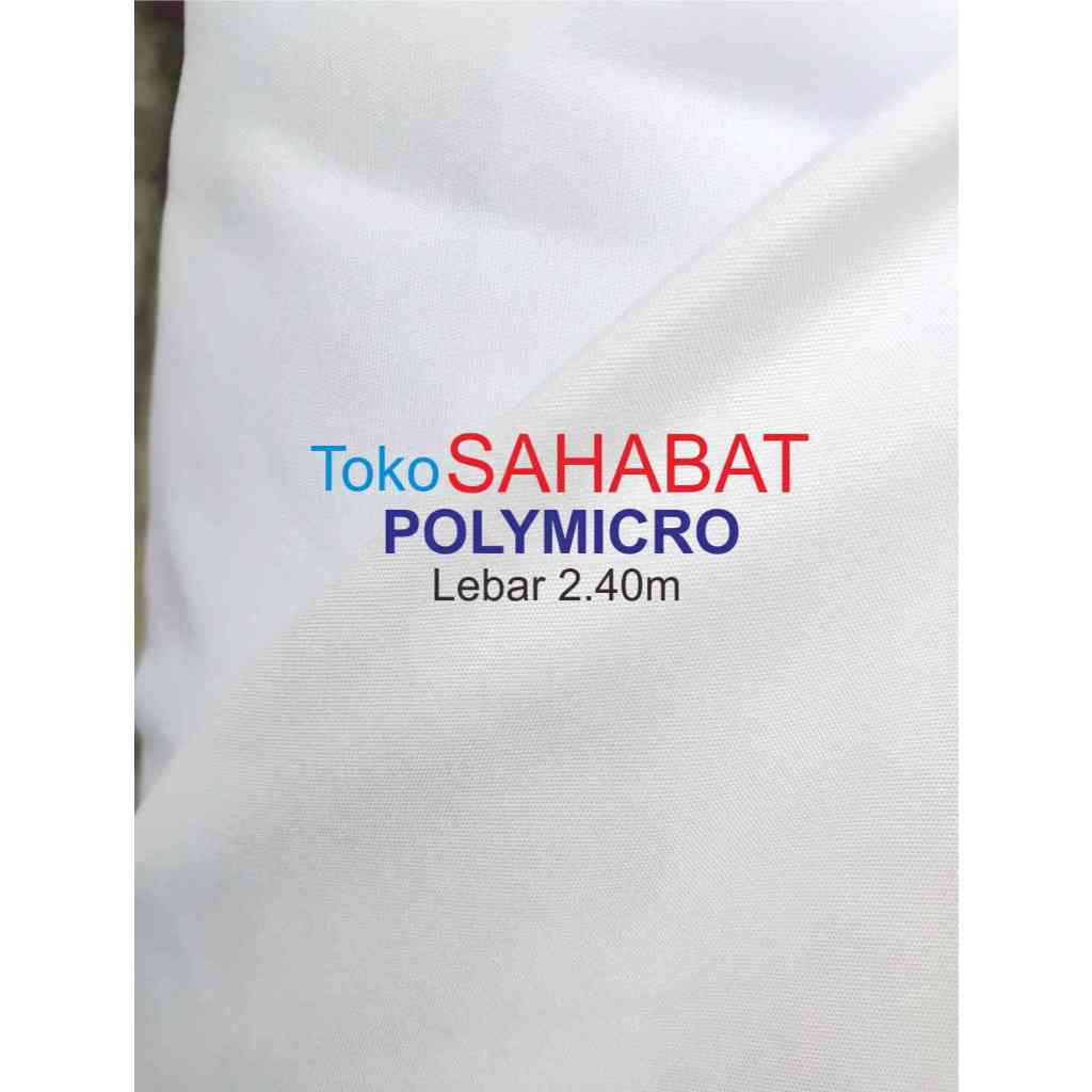 Jual Kain Katun Polymicro METERAN Lebar 240cm | Shopee Indonesia
