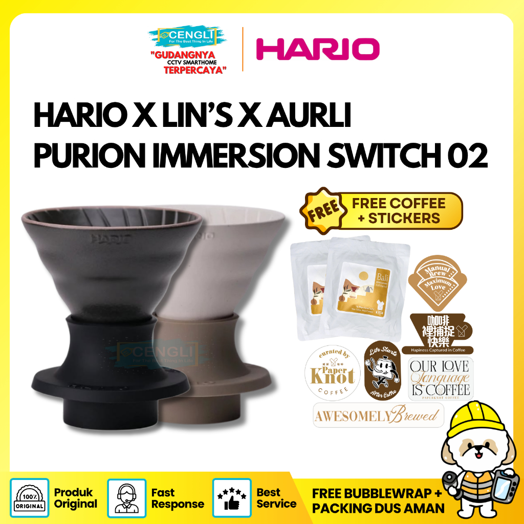 Jual Original Dripper LIN’S CERAMICS STUDIO X AURLI Purion Immersion ...