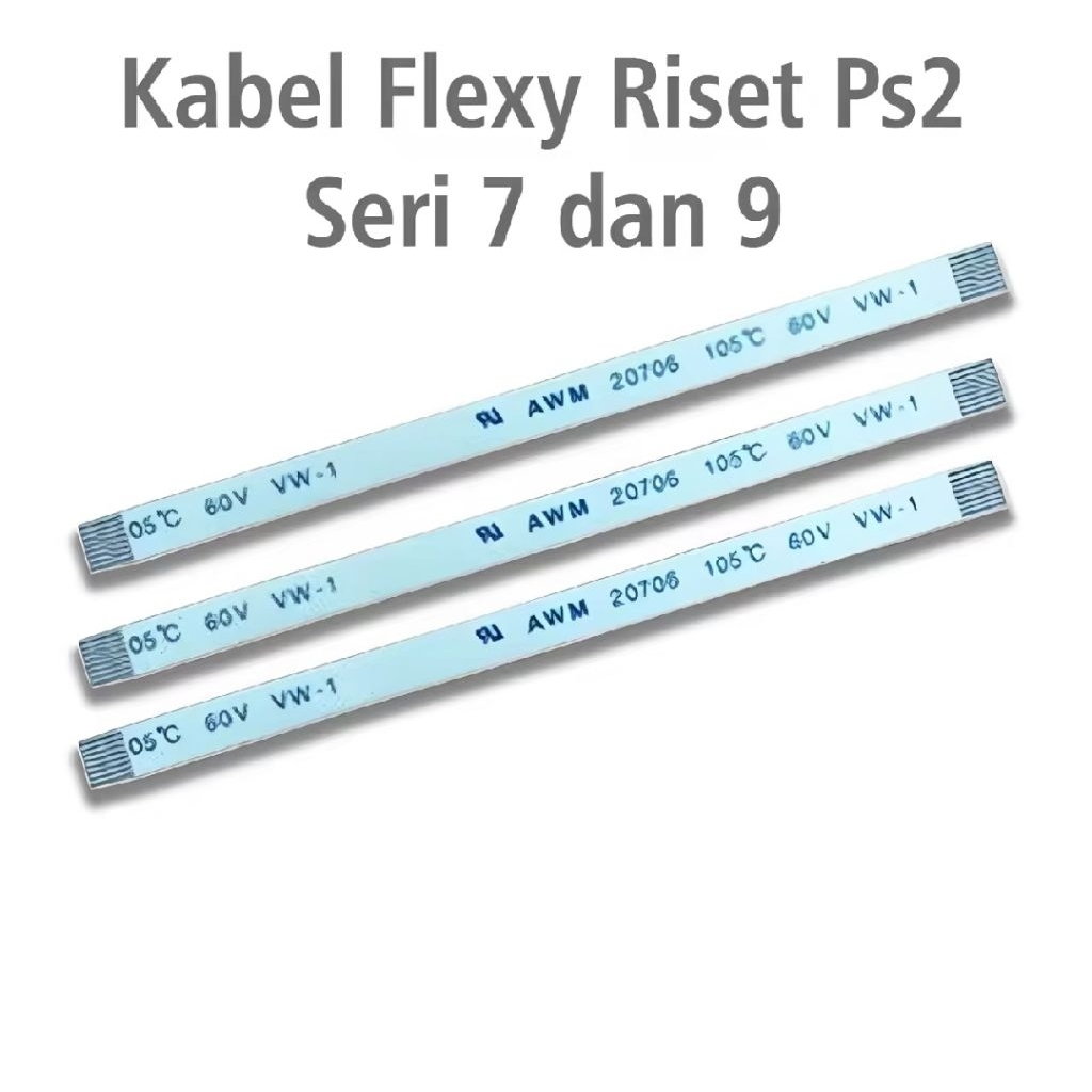 Jual Kabel Flexy Flexible Riset Reset Ps2 Slim Seri 7 Dan 9 | Shopee Indonesia