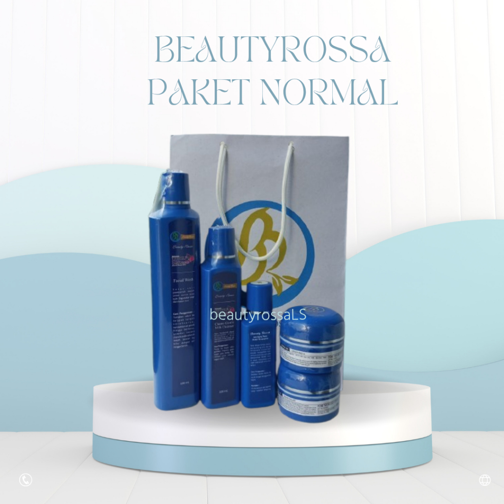 Jual (FREE PAPERBAG DARI TOKO KAMI) Paket Normal Beauty Rossa original ...