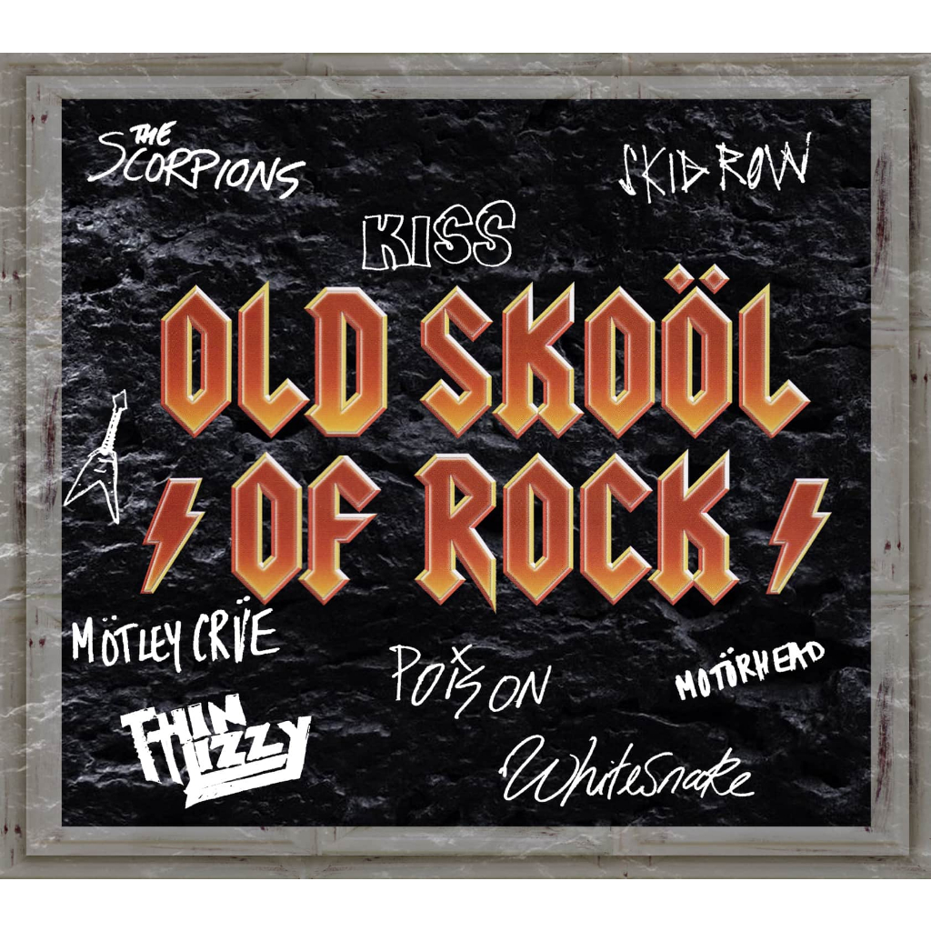 Jual cd audio Old Skool of Rock Import, Sealed, New, Digipack edition ...