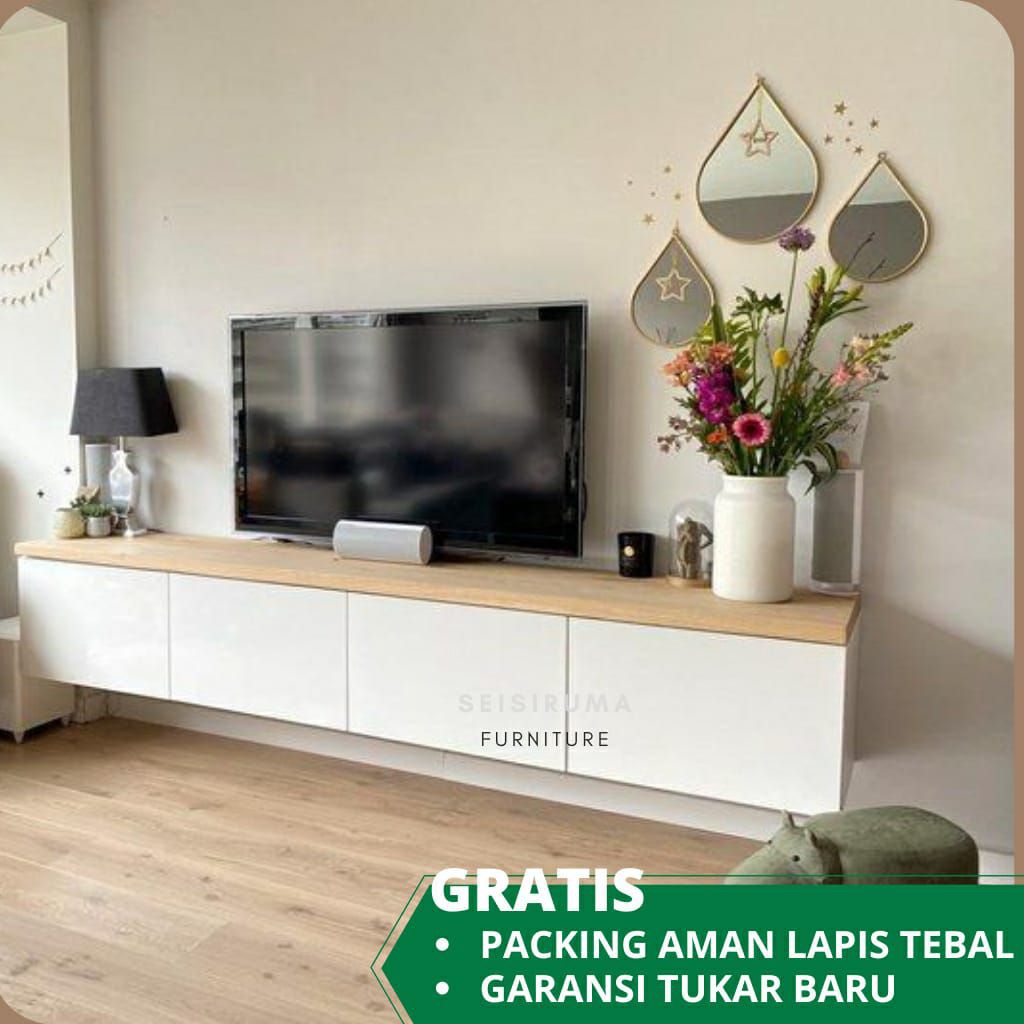 Jual MEJA TV MODERN BUFFET TV GRADENSA UKURAN 200X 35X40 CM | Shopee ...
