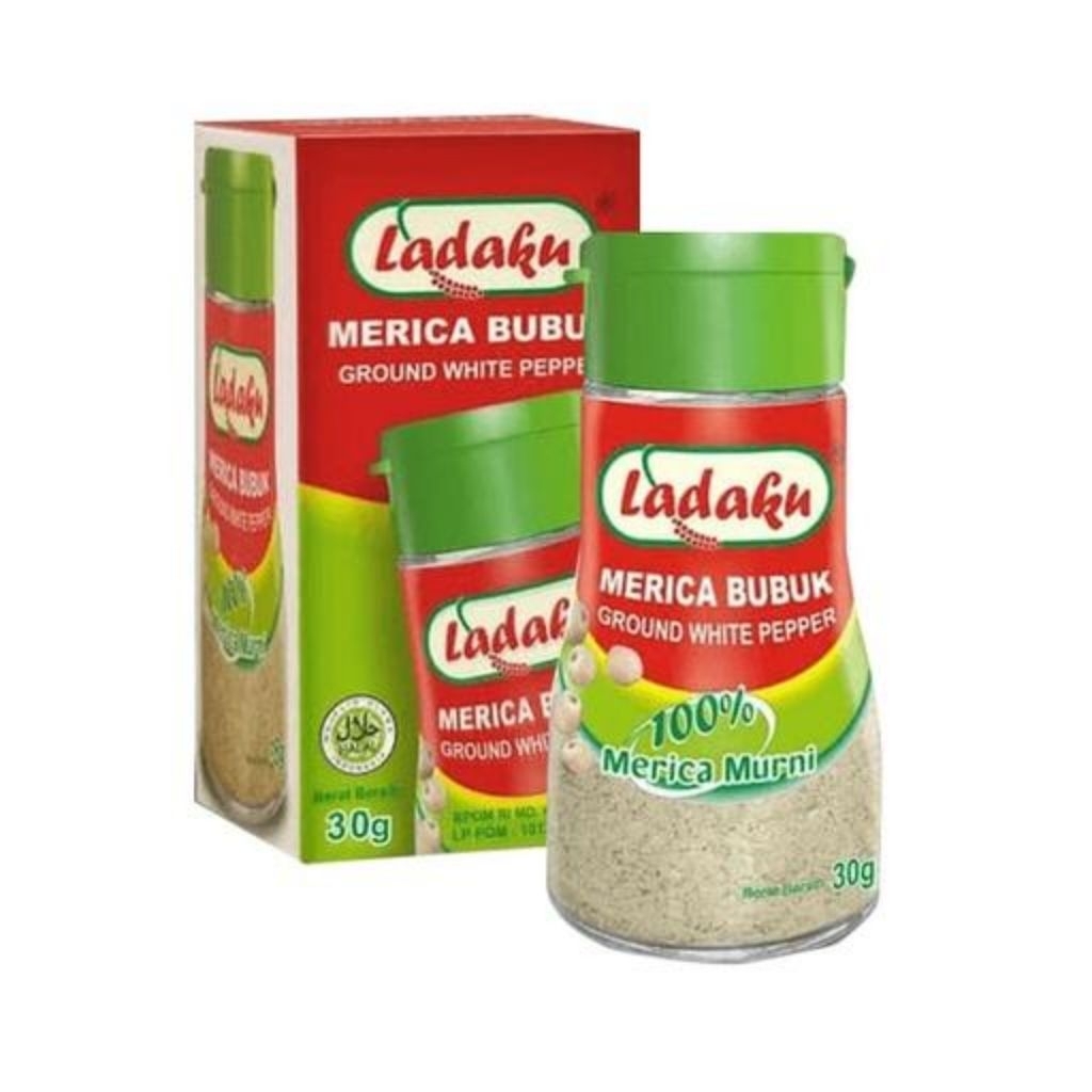 Jual Ladaku Merica Putih Bubuk 30 gram (Kemasan praktis dan higienis ...