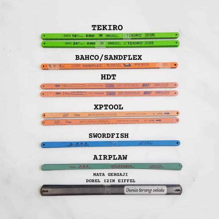 Jual 10Pcs Mata Gergaji Geraji Graji Besi Bimetal TEKIRO - SANDFLEX ...