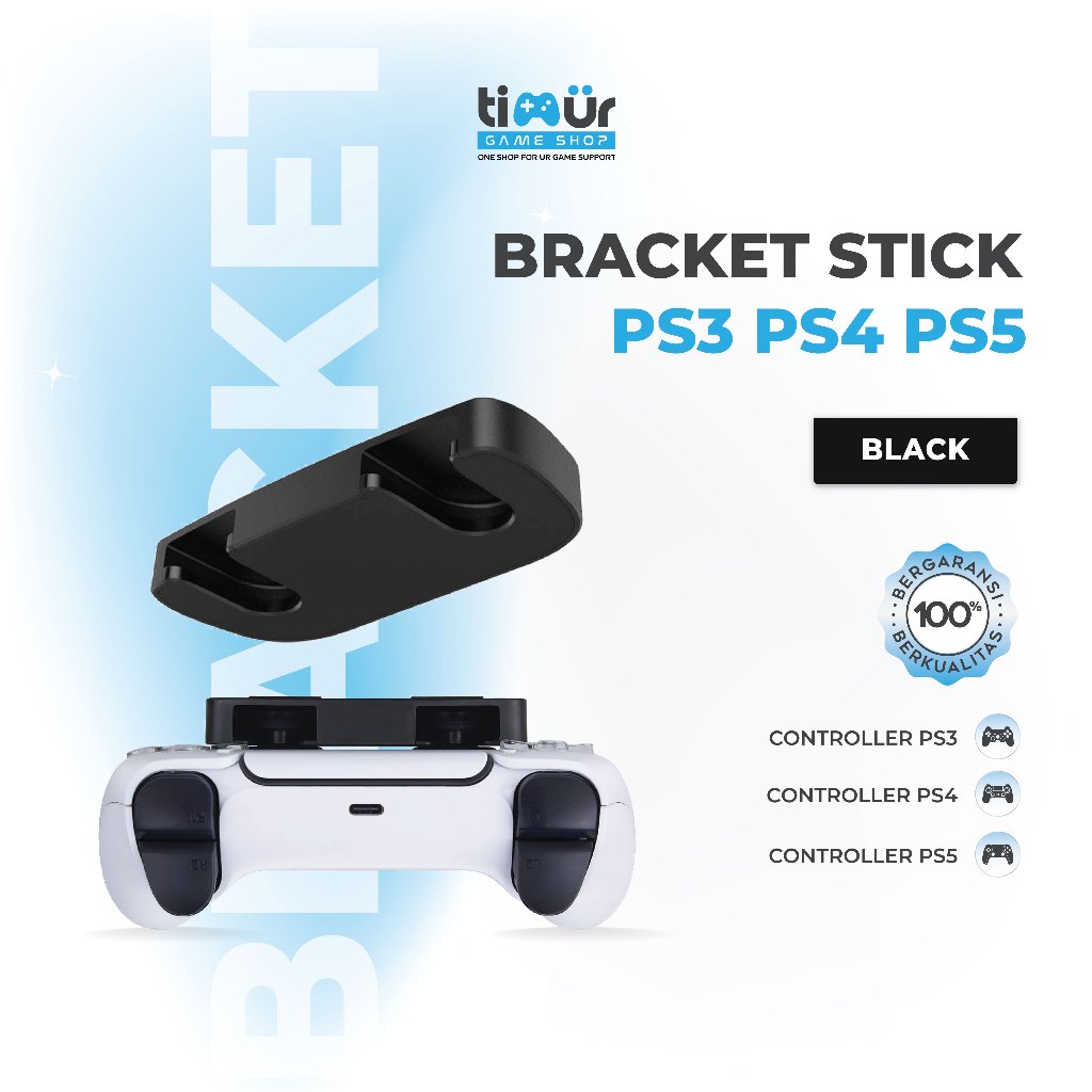 Jual Bracket Rak Portable Bawah Meja TV Tempat Stik Stick PS3 PS4 PS5 ...