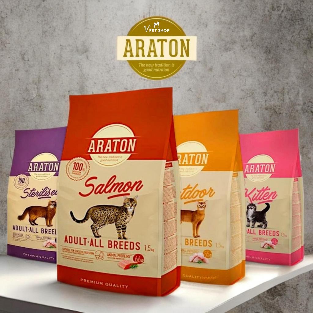 Jual Makanan Kucing - Araton Cat Dry Food 1.5kg | Shopee Indonesia
