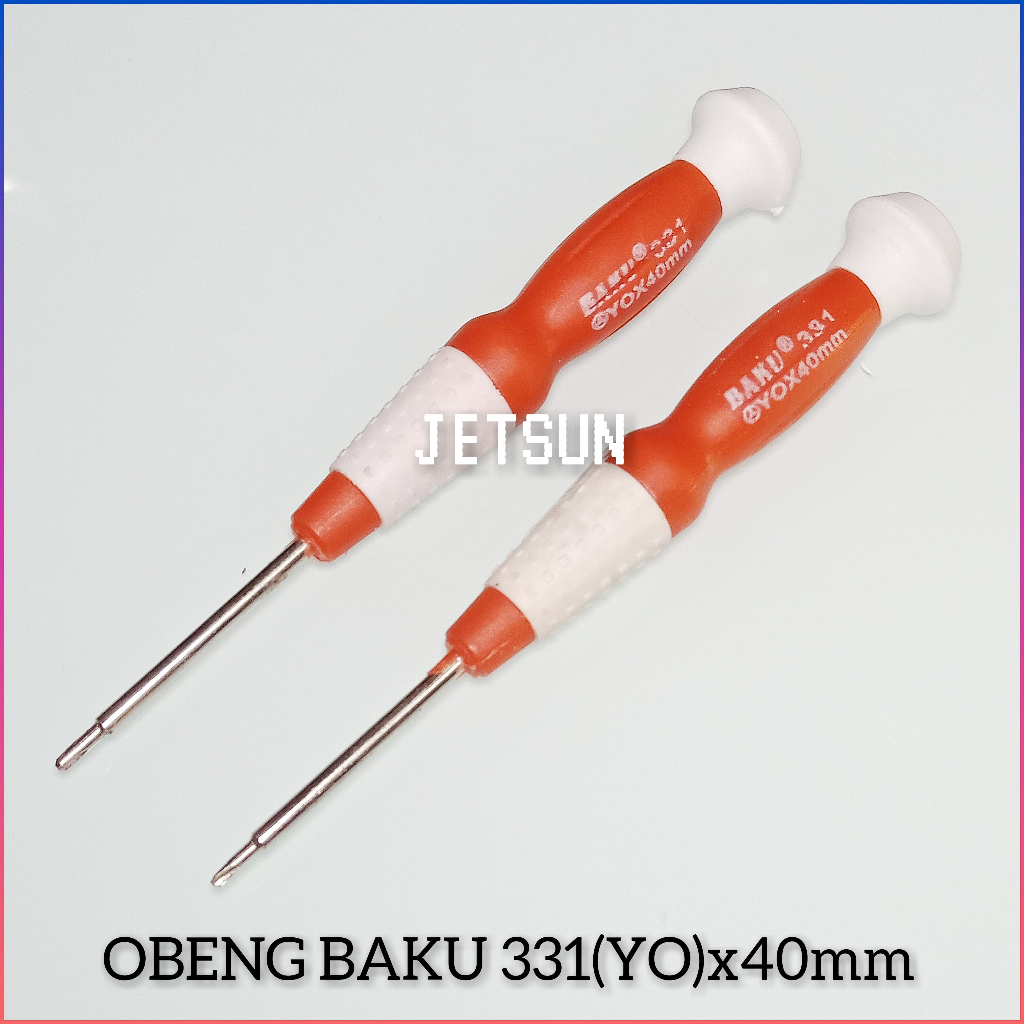 Jual OBENG BAKU 331 TYPE Y ( Y0 x 40mm ) | Shopee Indonesia