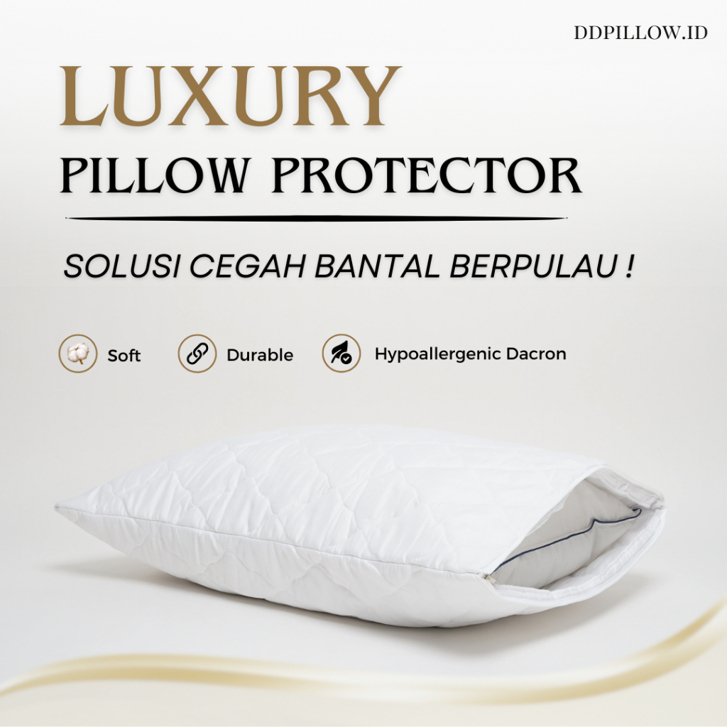 Jual DDPillow Luxury Pillow Protector / Pelindung Bantal Premium / Pelindung Bantal Premium ...