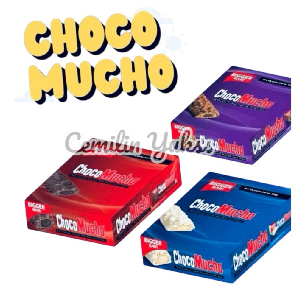Jual YUMMY! ChocoMucho 300g Milk Chocolate Caramel Wafer Roll Cereal ...