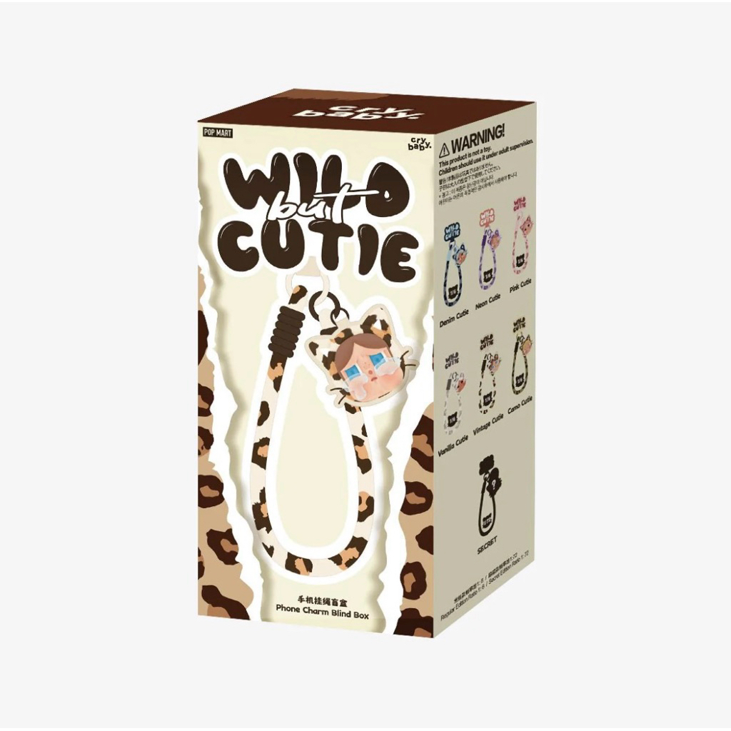 Jual Pop Mart Cry Baby Wild But Cutie WBC Strap | Shopee Indonesia