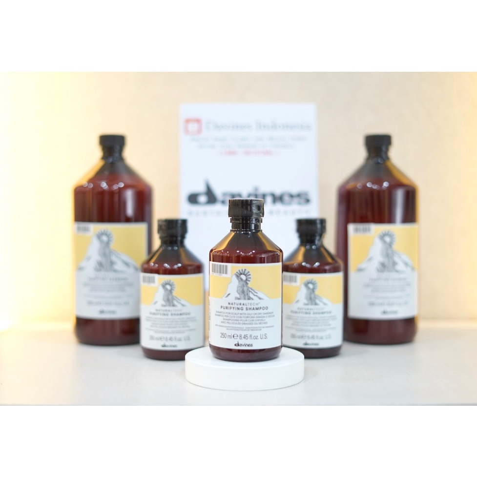 Jual [ EXP 2028 ] Davines Purifying Shampoo (Shampoo Anti Ketombe)[250Ml/1000Ml] | Shopee Indonesia