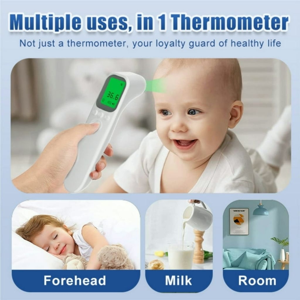 Jual Termometer Digital medis Aique original alat ukur suhu tubuh badan ...
