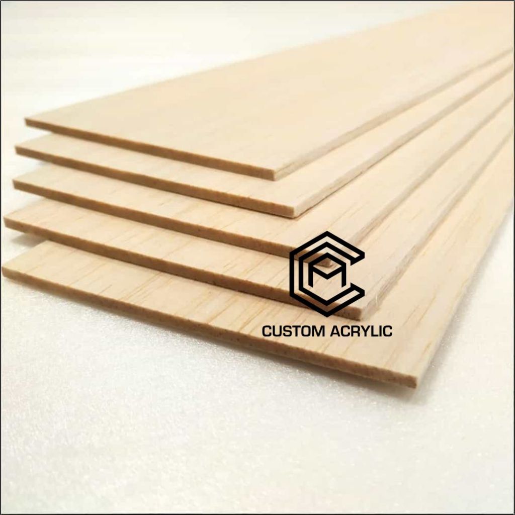 Jual 50CM Balsa Sheet 3 mm Kayu Maket Jembatan Murah Ringan Mudah ...