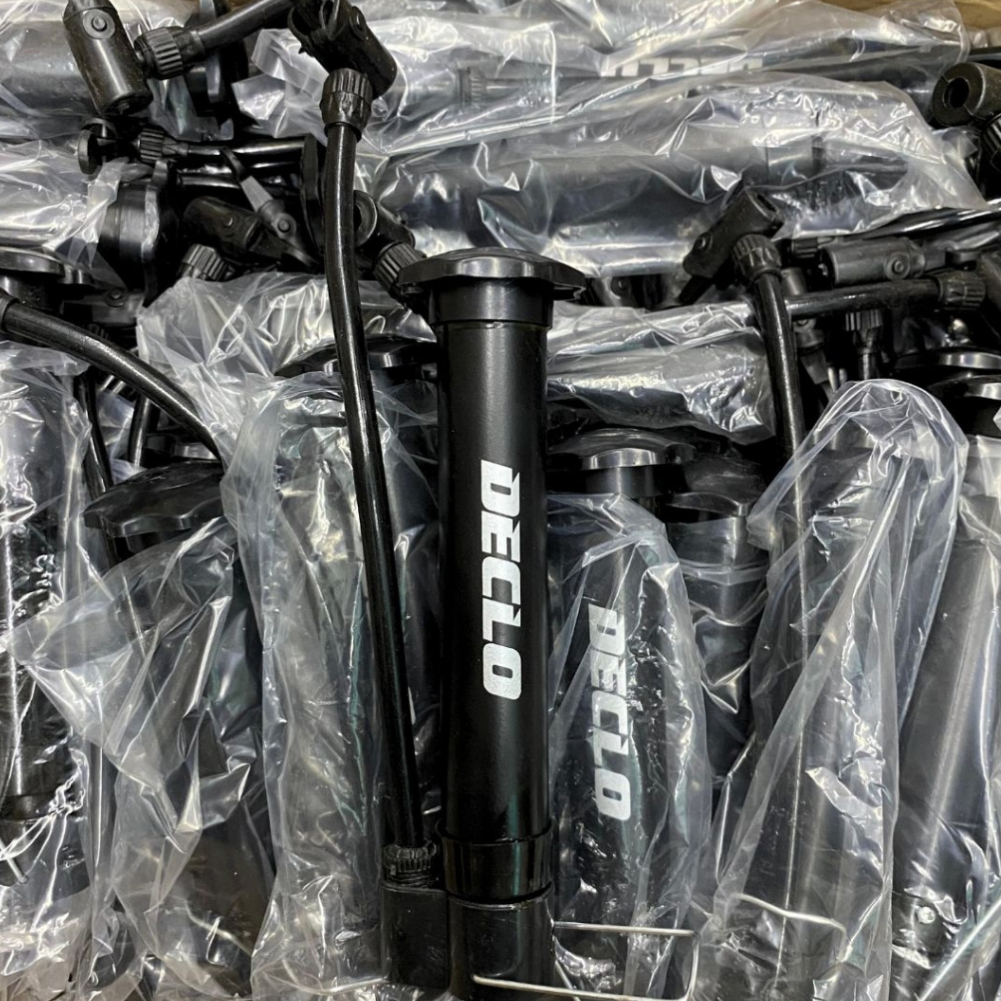 Jual Pompa Sepeda DECLO P01 Alloy Pompa Sepeda Bola Kasur Angin Kolam ...