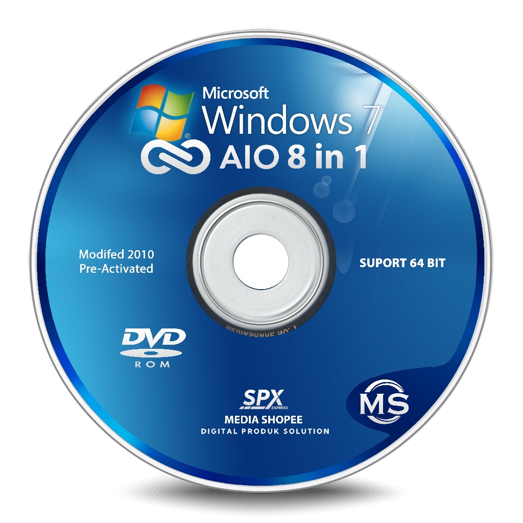 Jual DVD Sistem Operasi Windows® 7 Inside Out 8 in 1 - Preactivated 32 ...