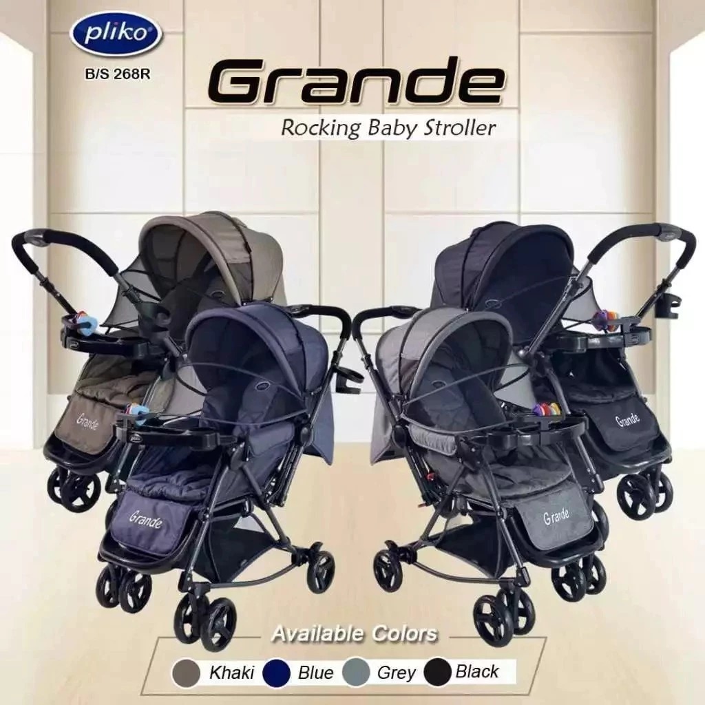 Jual Pliko Baby Stroller Grande 268R / Kereta Dorong Bayi Pliko Grande | Shopee Indonesia