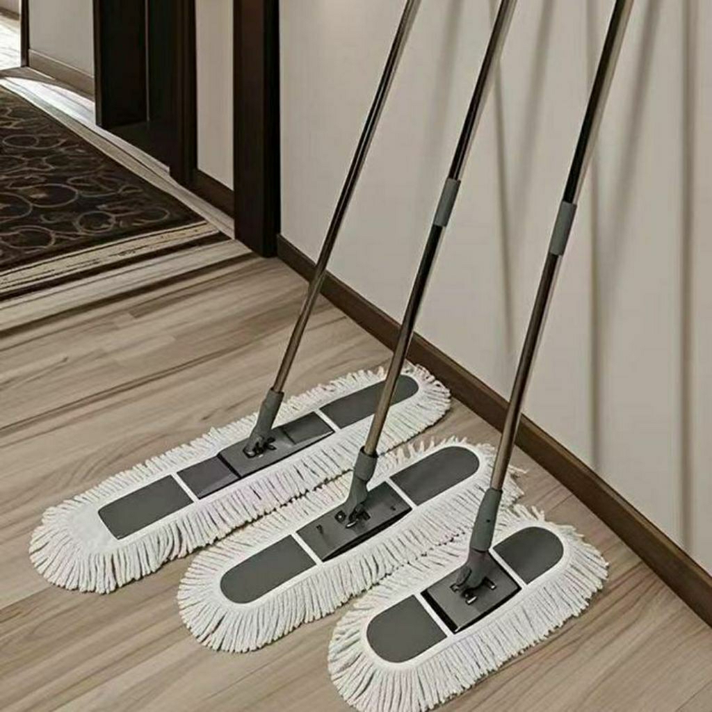 Jual Fajarlah Lobby Duster Abu-Putih Sapu Lobby Mop Pel Lobby Lantai ...