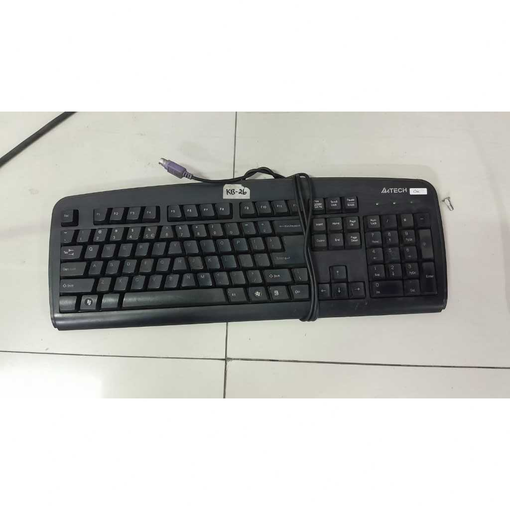 Jual KEYBOARD PS2 A4TECH (SECOND) | Shopee Indonesia