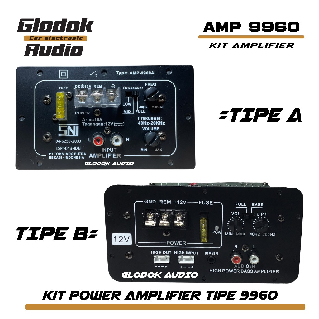 Jual Kit Modul /Kit amplifier aktif dc 12volt 350 watts High Power ...
