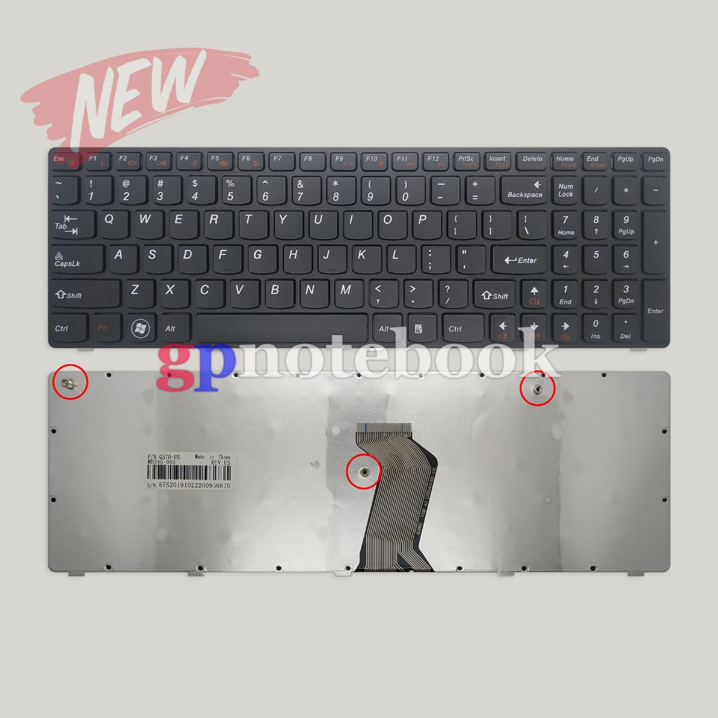 Jual Keyboard Lenovo IdeaPad G570 G575 G770 G780 | Shopee Indonesia