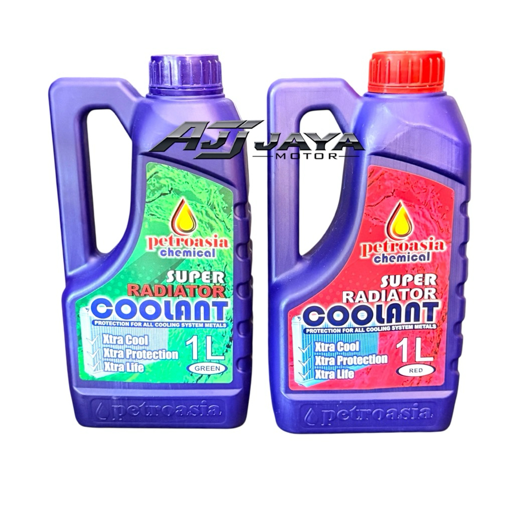 Jual Air Radiator 1L Merah Hijau ( PETROASIA ) | Shopee Indonesia