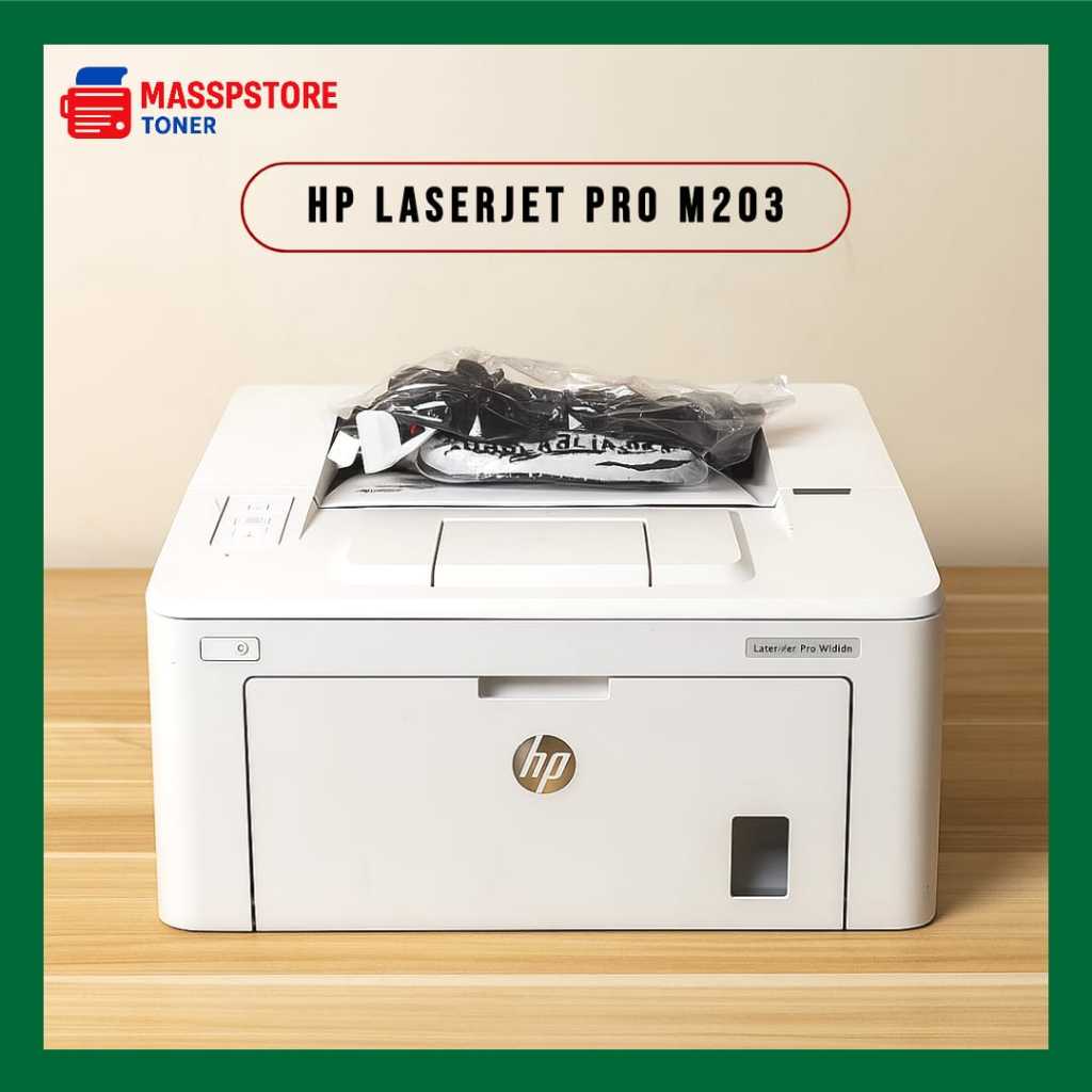 Jual Printer HP LaserJet M203d Monokrom Cetak Cepat document kalkir ...