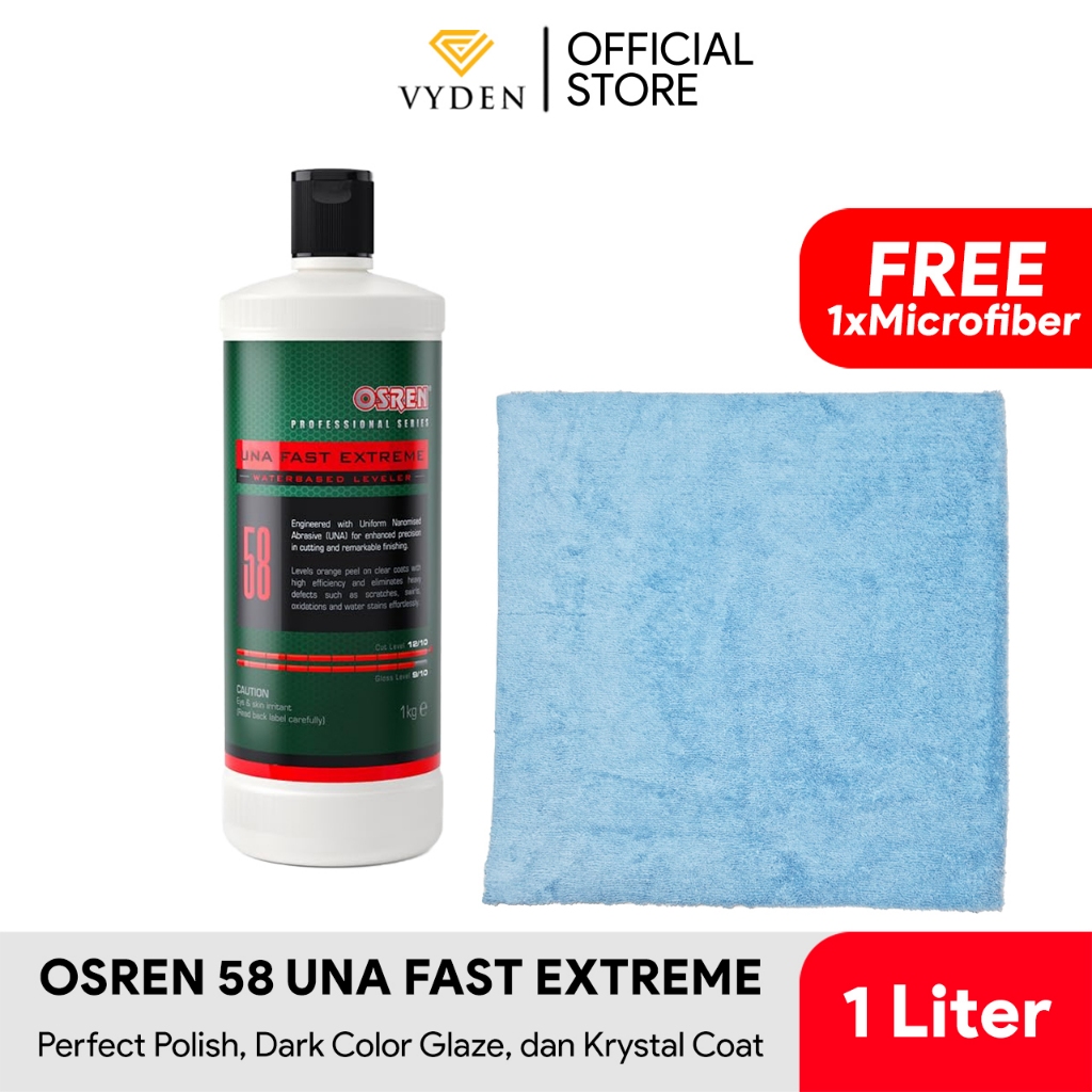 Jual OSREN UNA FAST EXTREME 58 1 KG Kompon Kasar Penghilang Kulit Jeruk ...